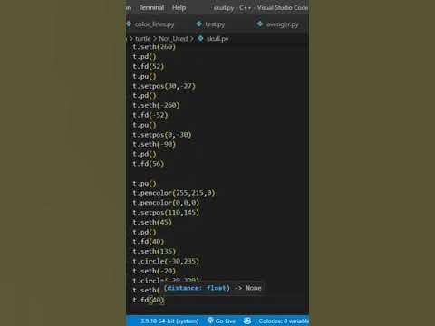Luffy Skull Using Python #programmer #programming #python #pythons #youtubeshorts - YouTube