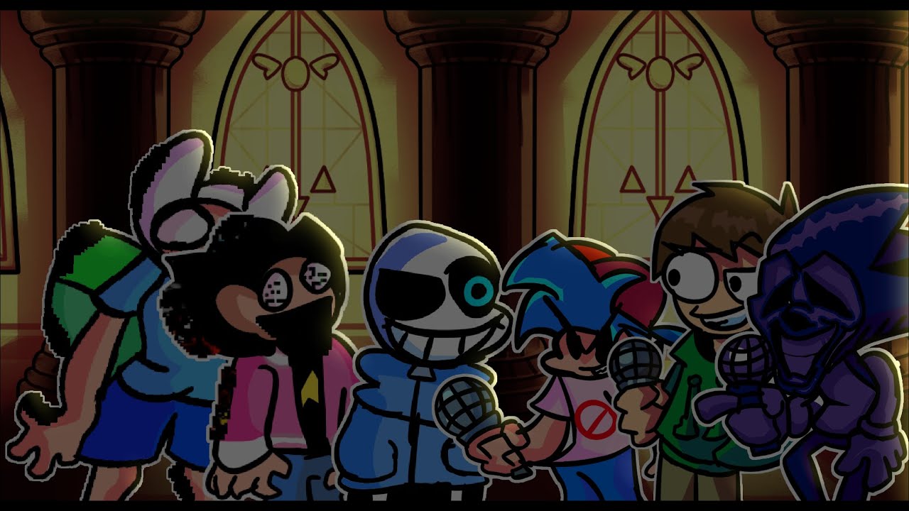 FNF,Sansational But Different Character Sing It Cover - YouTube