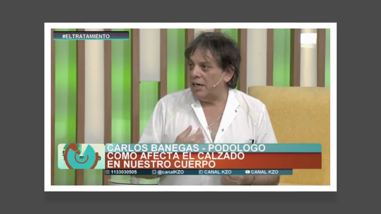 Optium Podología - Carlos Banegas en El Tratamiento TV - YouTube
