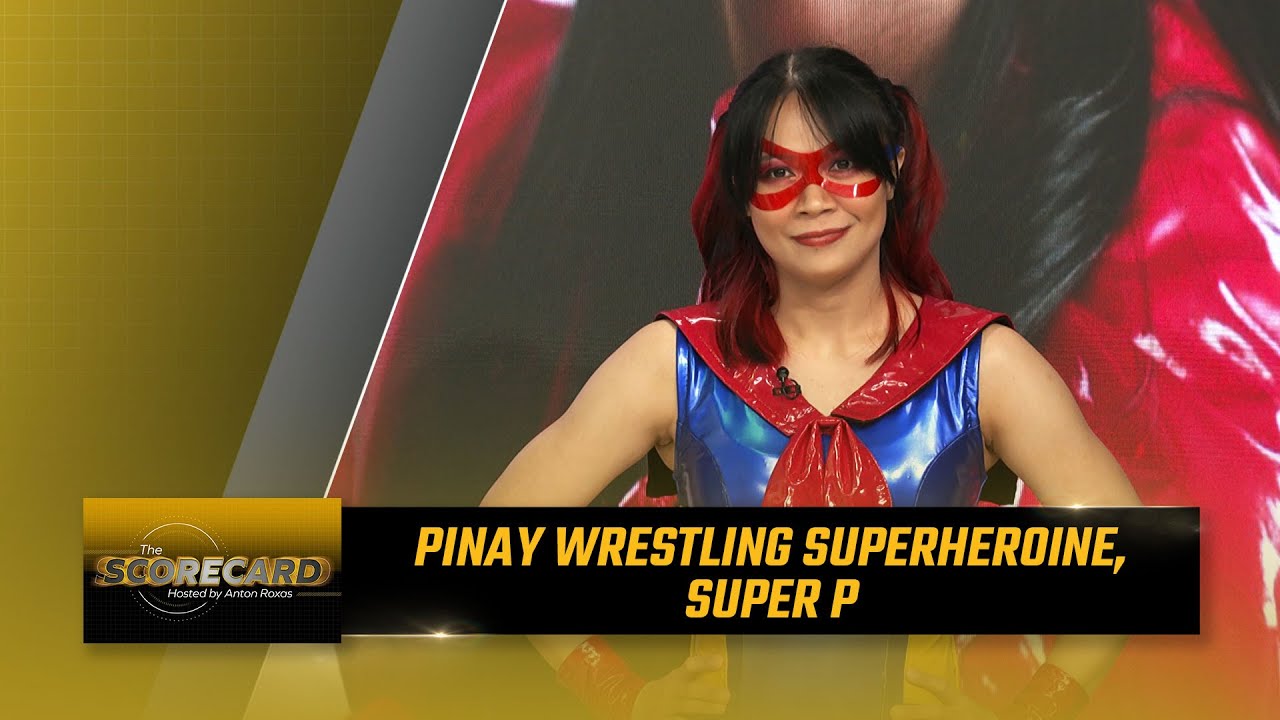 Pinay wrestling superheroine, Super P | The Scorecard - YouTube