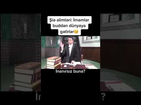 Rafizi nağılı / İmamlar dünyaya analarının budundan gəlir.