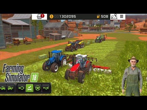 Fs18 süt için inek yün için koyun beslemek / Farming simulator 18
