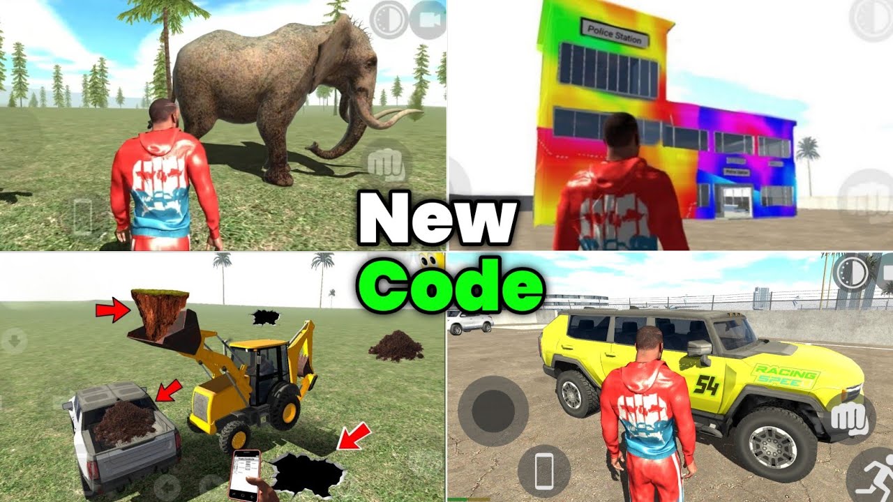 All New Code | Indian bikes driving 3d Police car code|Indian bikes ...