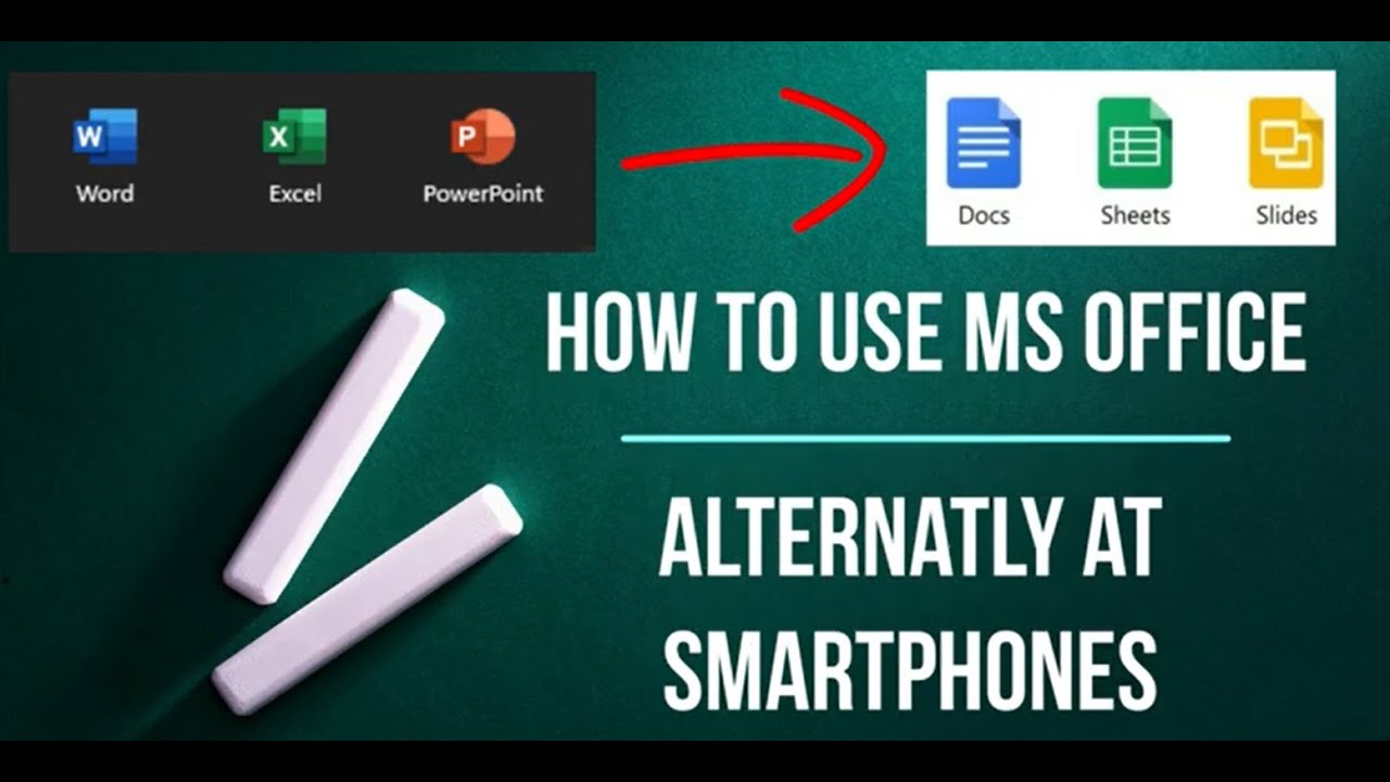 How To Use Word Excel PowerPoint Alternately at Smartphones - YouTube