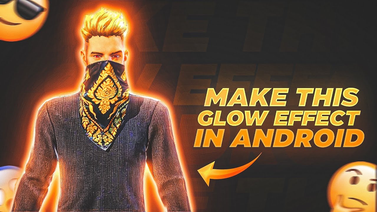 HOW TO MAKE FREE FIRE CHARACTER GLOW TUTORIAL || ON PSCC || ANDROID ...