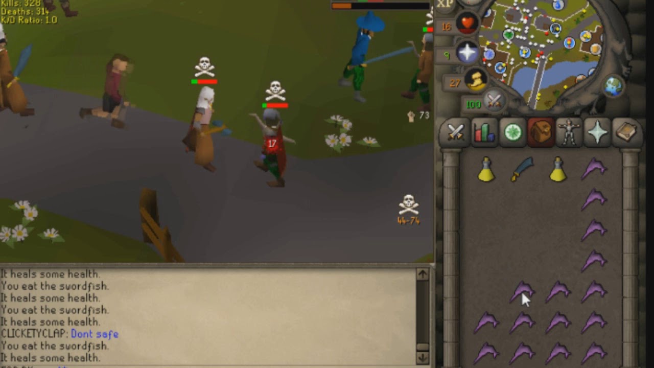 OSRS F2P PKing July 2019 Pk Vid.1 - YouTube