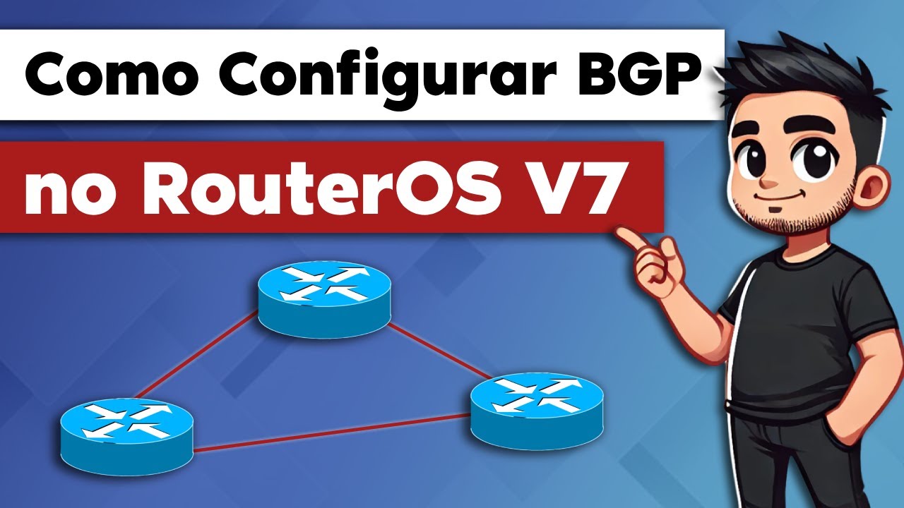 Como configurar uma sessão BGP na versão 7 do RouterOS! - YouTube