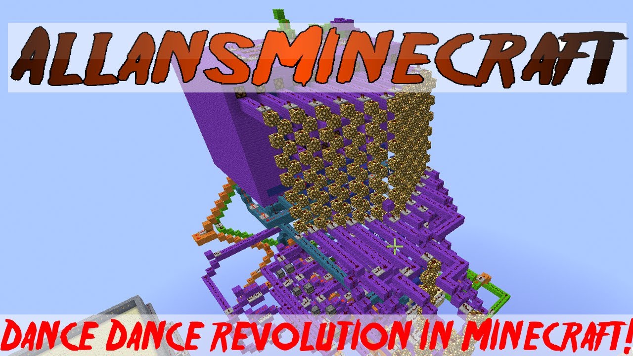 Dance Dance Revolution in Minecraft - YouTube