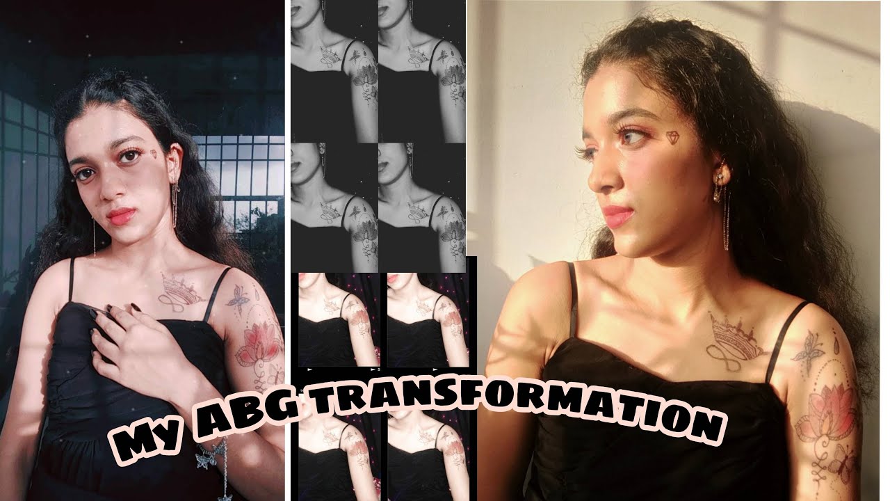 My ABG( Asian Baby Girl) Transformation #makeup#abg#transformation# ...