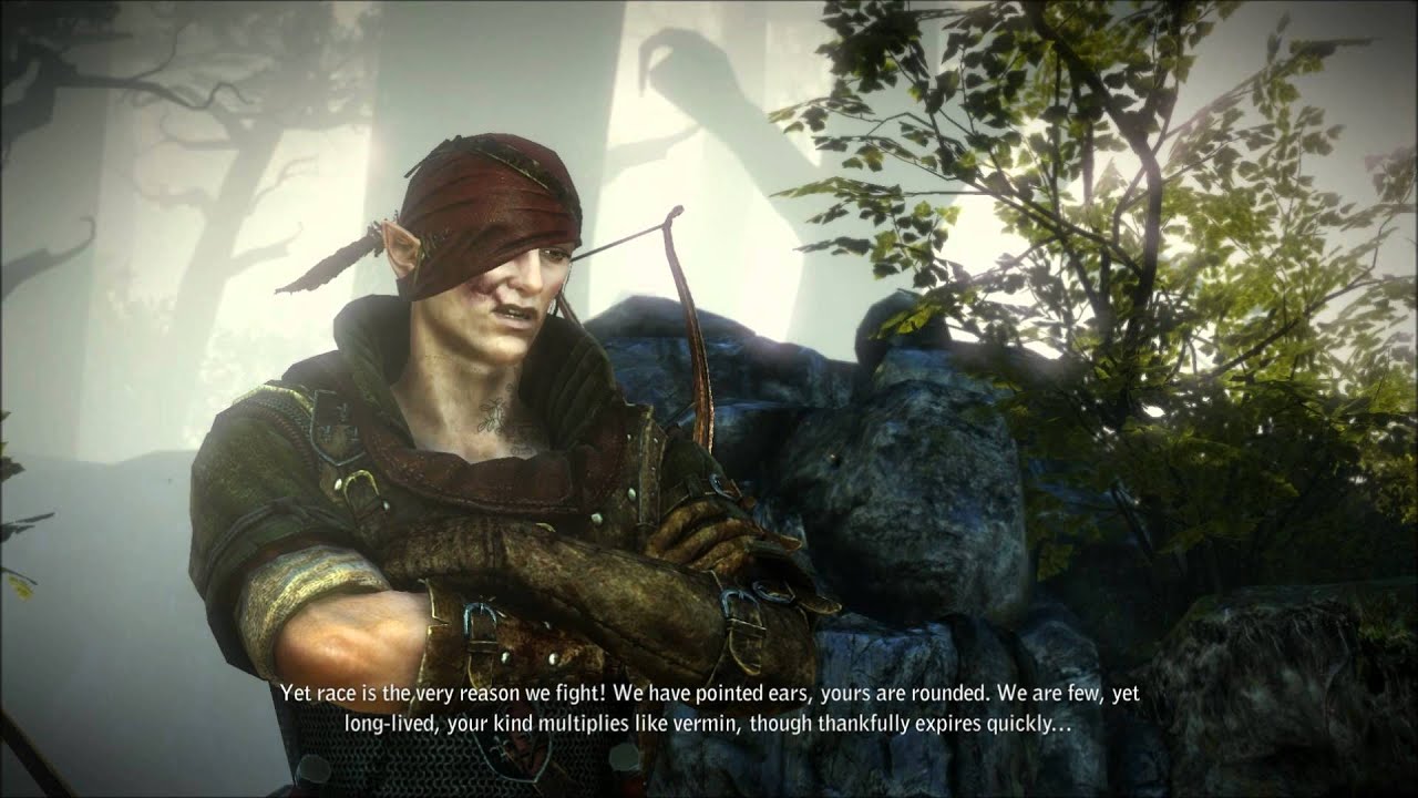 The Witcher 2 - Iorveth, the Scoia'tael Leader - YouTube