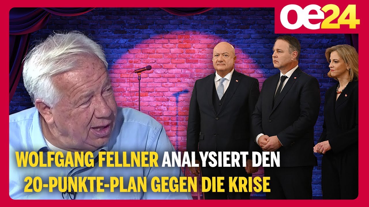 "Das ist kein Programm, das ist ein Witz" | Wolfgang Fellner analysiert ...