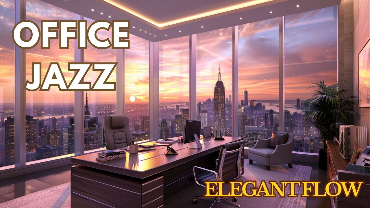 Office Jazz | Smooth Background Music for Work, Focus & Productivity ...