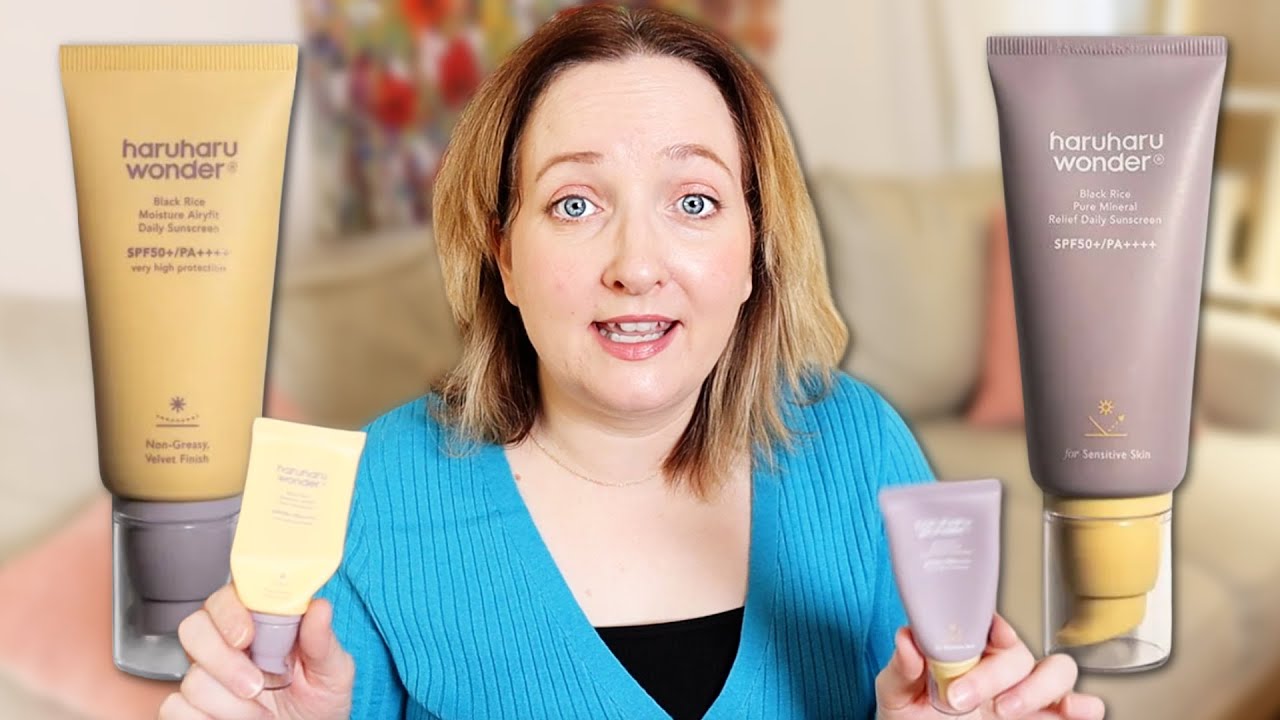 Which Haruharu Wonder Sunscreen is right for you? - YouTube