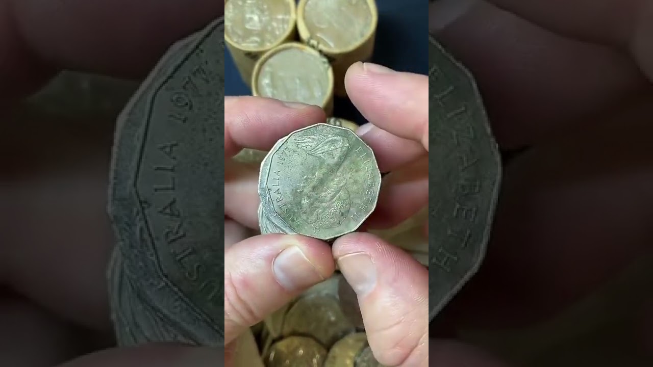 50c Coin Roll Noodle - Searching For Rare and Valuable Coins 🍿LIVE ...