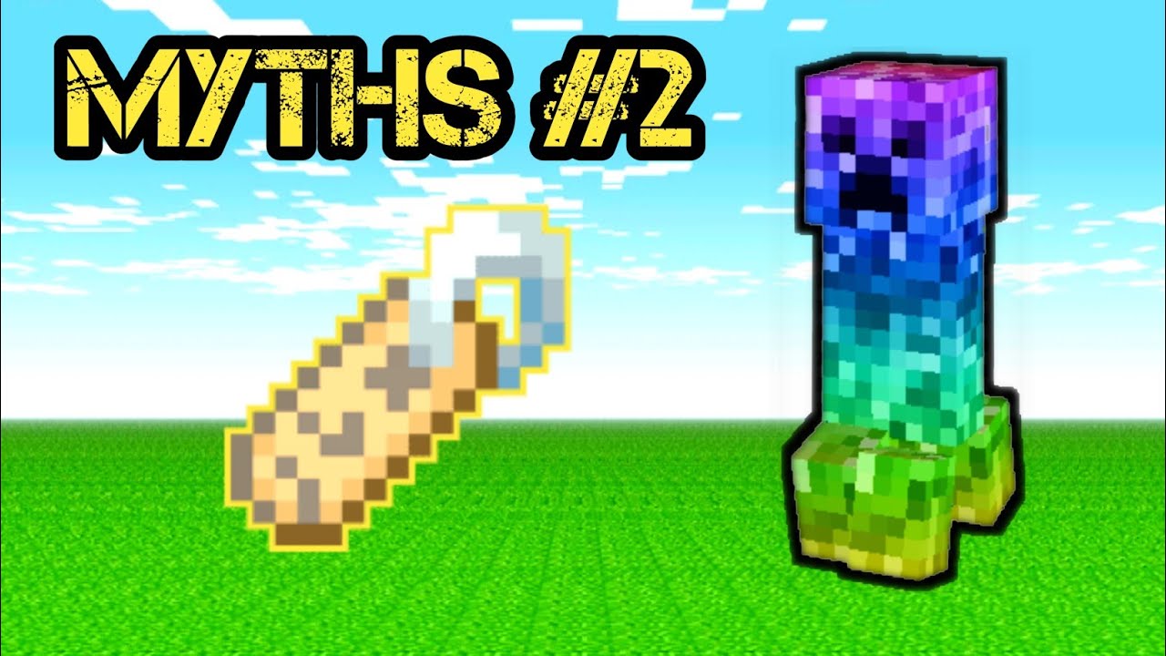 Minecraft Myths #2 | Minecraft myth busting - YouTube