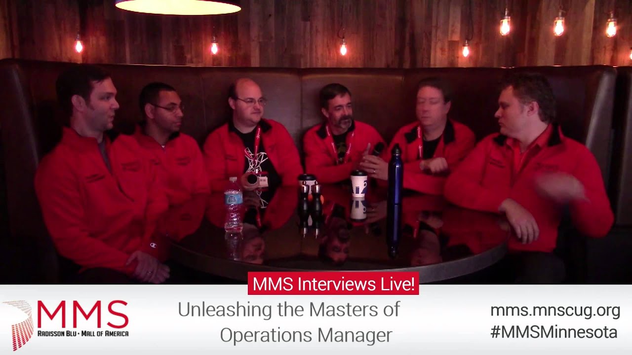 Live at MMS - Unleashing the Masters of Operations Manager - YouTube