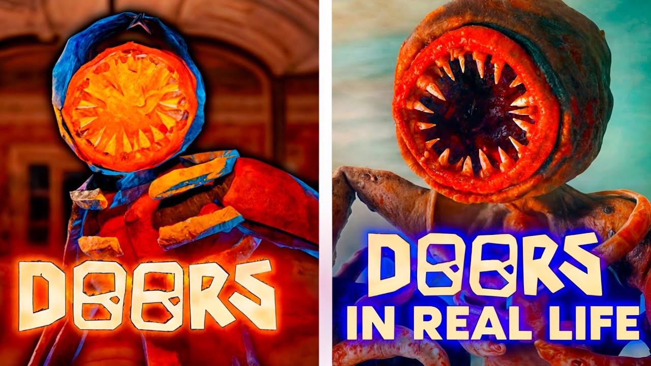 DOORS Netflix official Trailer VS DOORS Game Trailer (Showcase) - YouTube