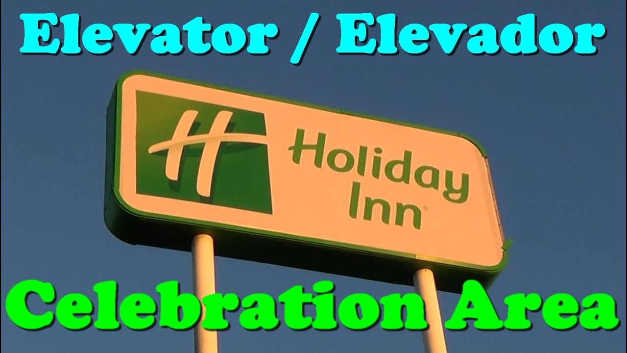 Holiday Inn Orlando SW - Celebration Area - Elevator / Elevador - YouTube