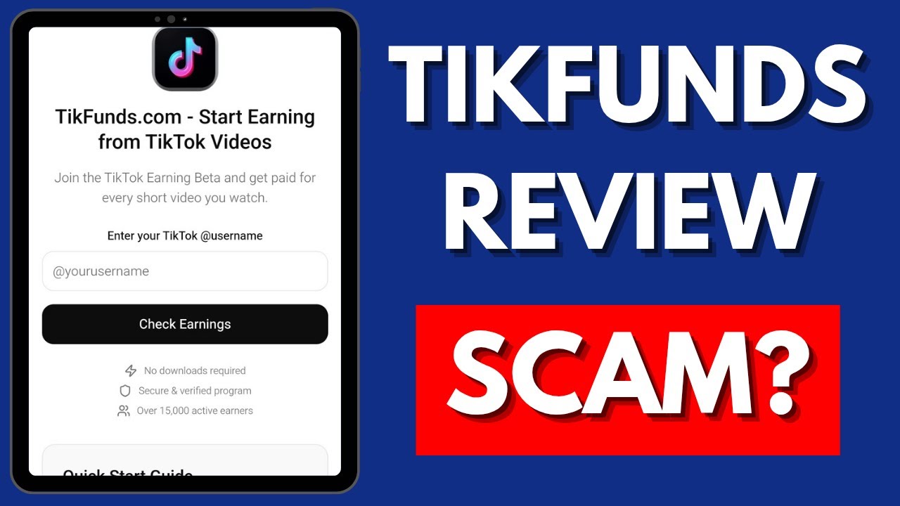TikFunds.com Review – Legit Or Scam? EXPOSED! - YouTube