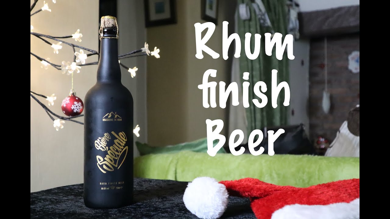 Rhum finish beer - Review - YouTube