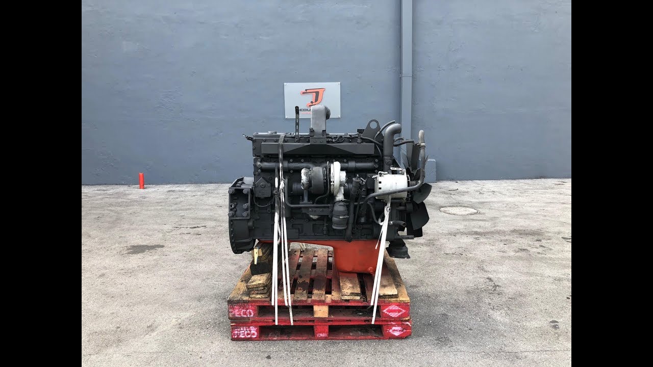 2000 Cummins ISM Diesel Engine CM570 For Sale Being Test Run at JJ ...