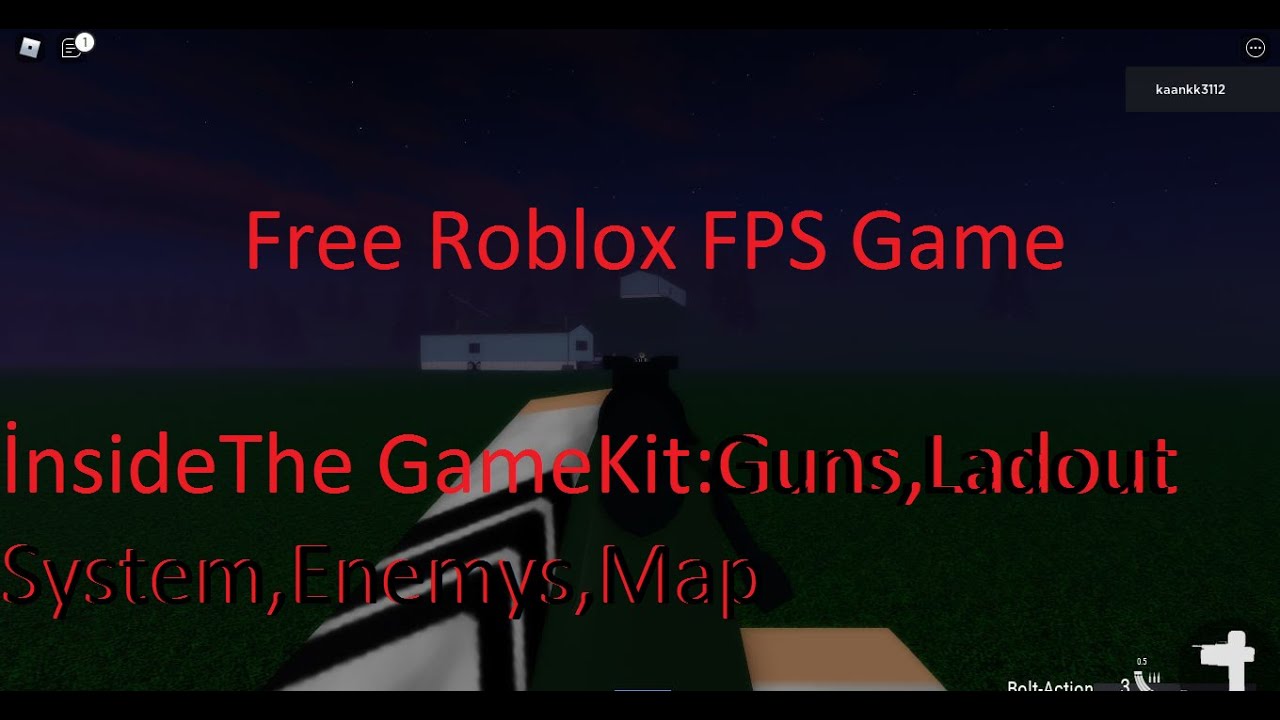 New Free Roblox Game :FPS And Super Realistic Graphics - YouTube