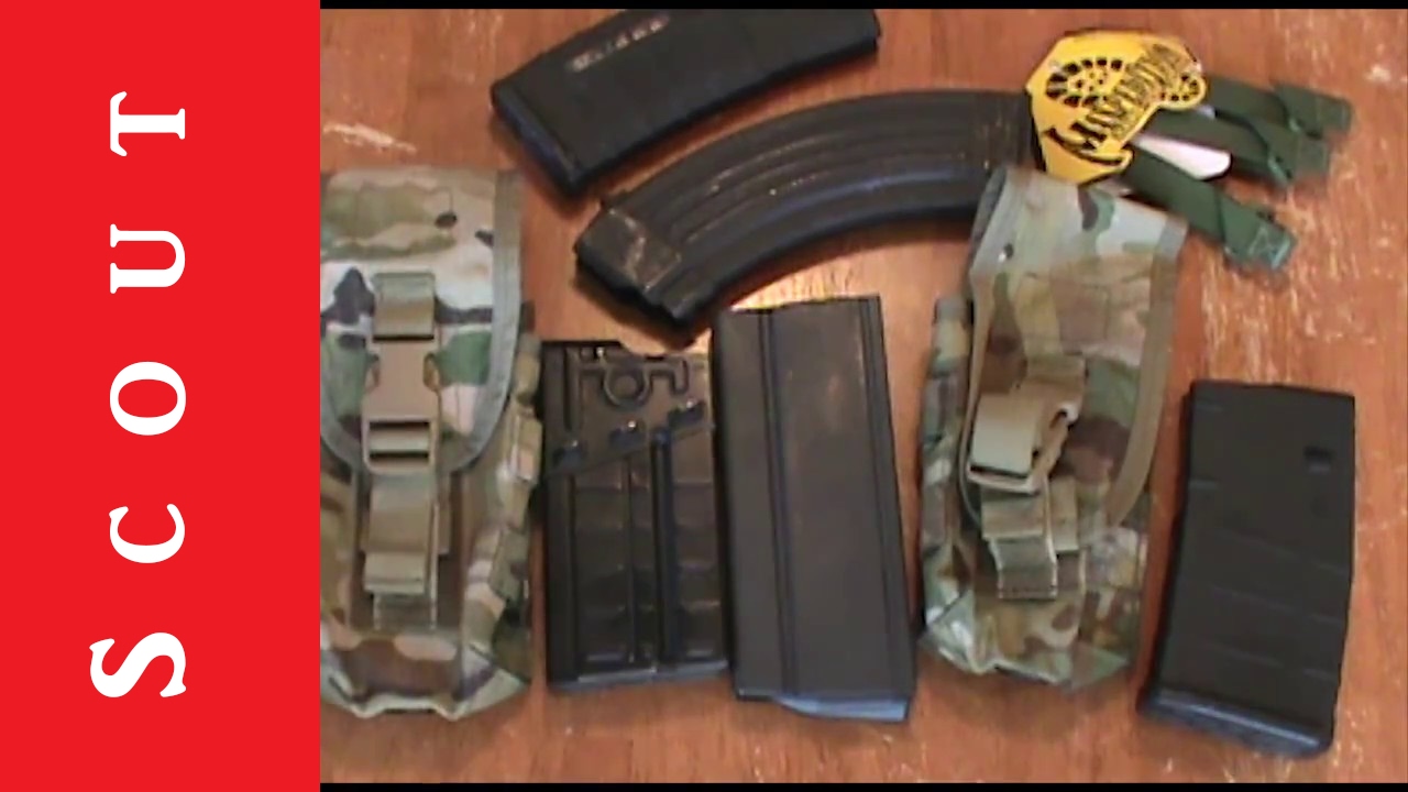 SOE Rallyman Pouch Holds Any Mag! Scout Tactical - YouTube