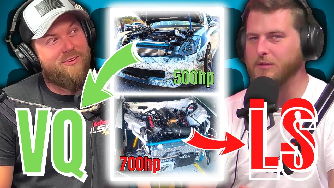 Going from Supercharged VQ to LS1 G35 Drift Car - YouTube