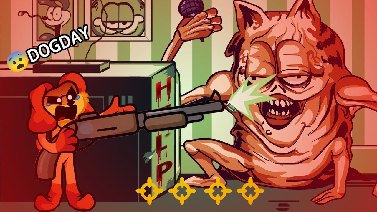 😂FNF The Great Punishment but DogDay Vs Gorefield Phase 2 - Gorefield ...