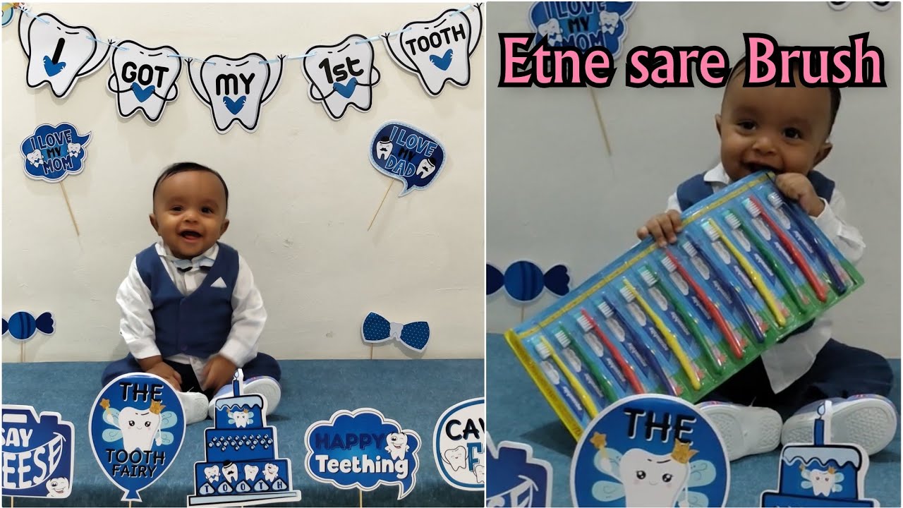 Teething Ceremony | Vihaan ka 1st teeth kab aaya #snehadarpan # ...