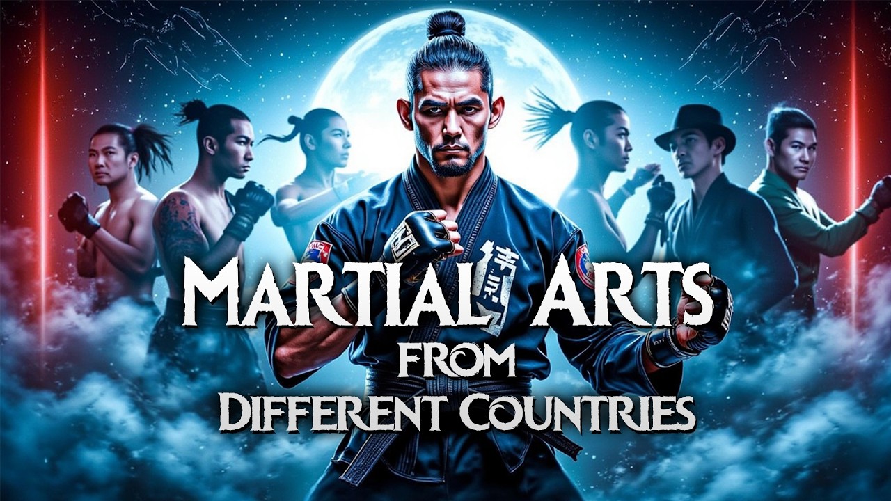 Martial Arts From Different Countries | World Fighting Styles ⚔ - YouTube