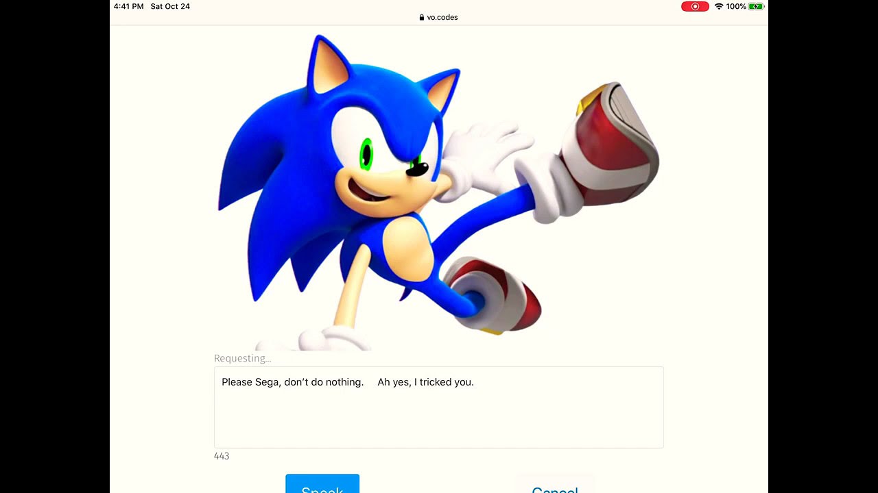 Sonic tricks Sega into not doing anything - YouTube