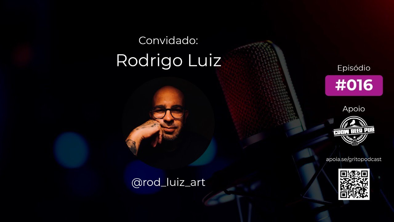 Episódio #016 Rodrigo Luiz - Tatuador, Body Piercer e Artista Plástico ...