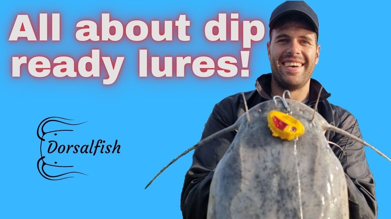 Using dip ready lures when Popping for Barbel / Catfish / Baber - YouTube