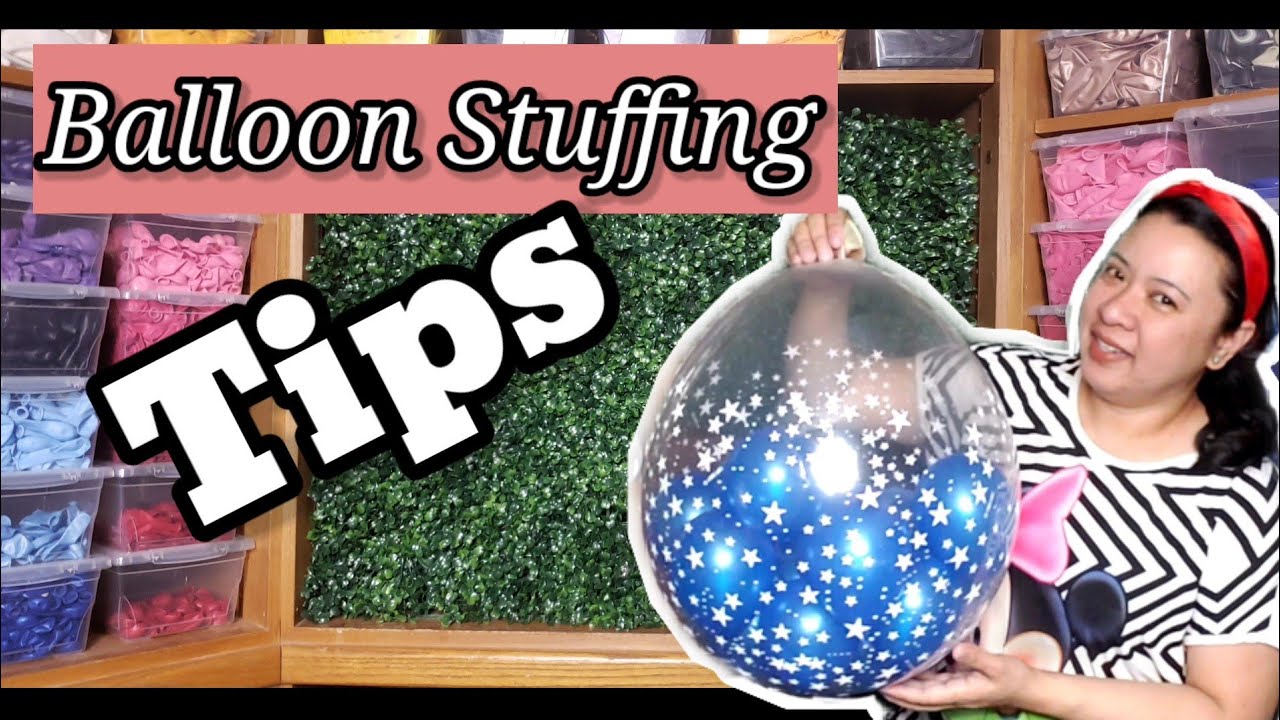 BALLOON STUFFING TIPS | How to Stuff Balloons | #BorderBalloons#17 ...