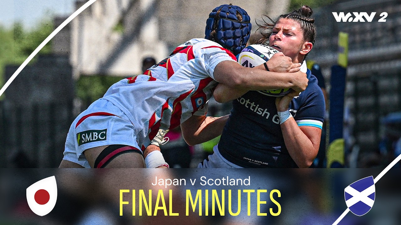 Scotland resilience denies Japan | Final Minutes | Japan v Scotland ...