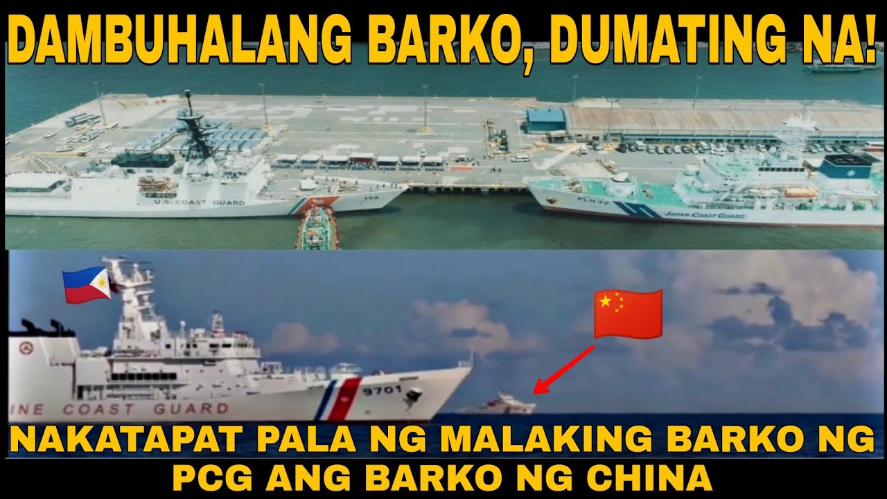 Malaking BARKO ng US at Japan Dumating na | Ganito pala nilagay ng PCG ...