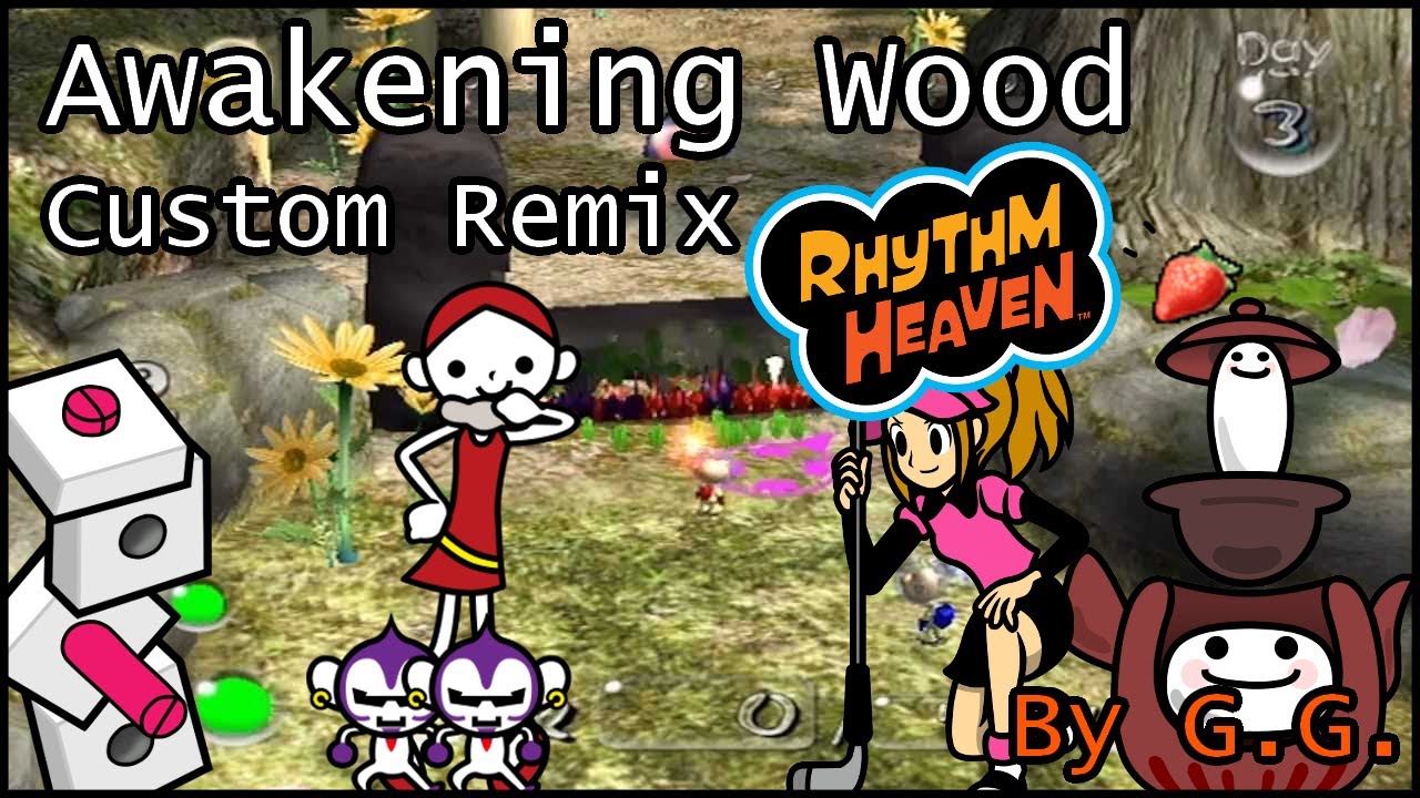 Awakening Wood (Pikmin 2) - Custom Remix, Rhythm Heaven Fever. - YouTube