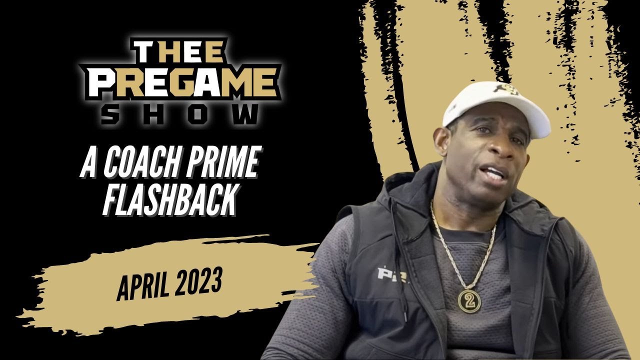 A Coach Prime Flashback - April 2023 - YouTube