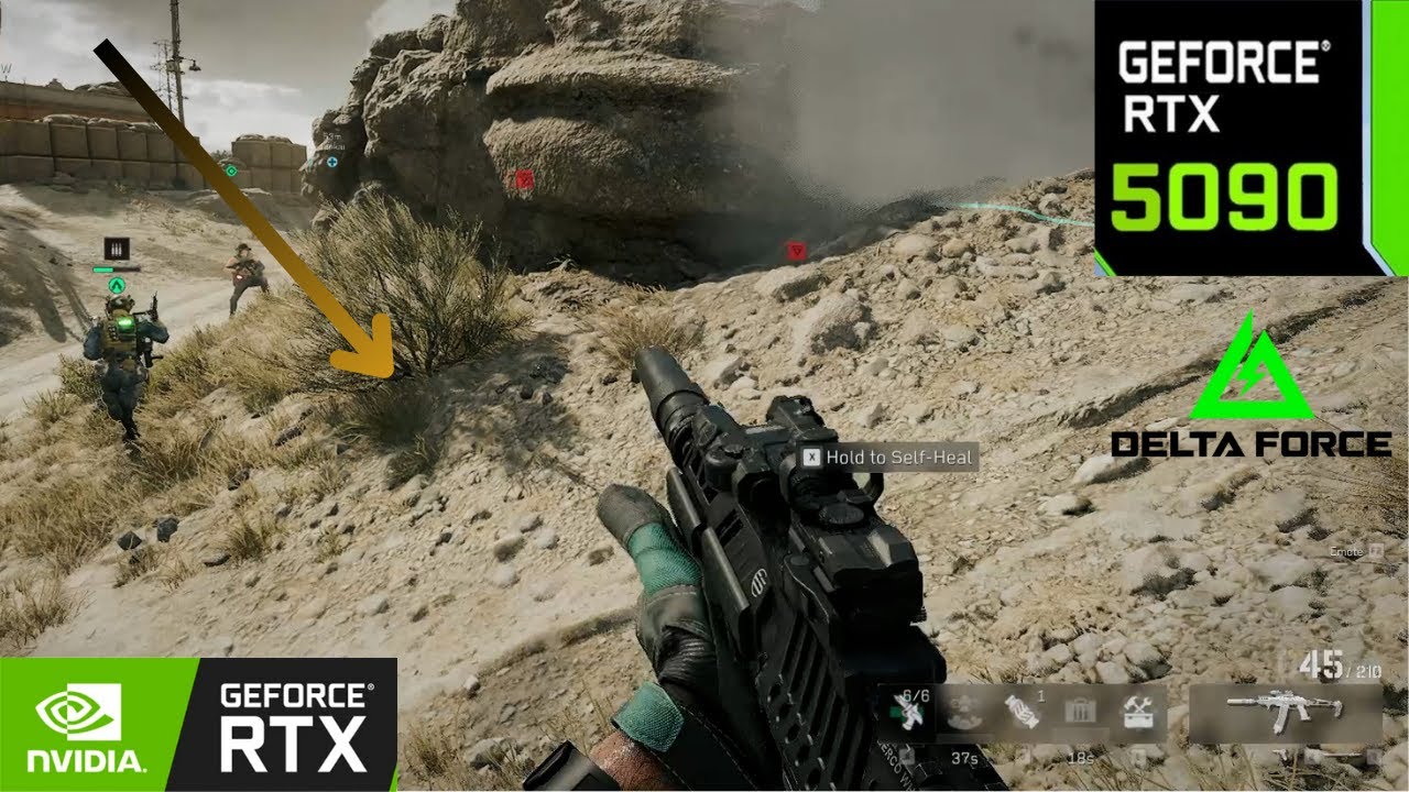 🔥 Delta Force RTX 5090 i9 14900K – 4K Ultra Graphics Gameplay! 🔥 - YouTube