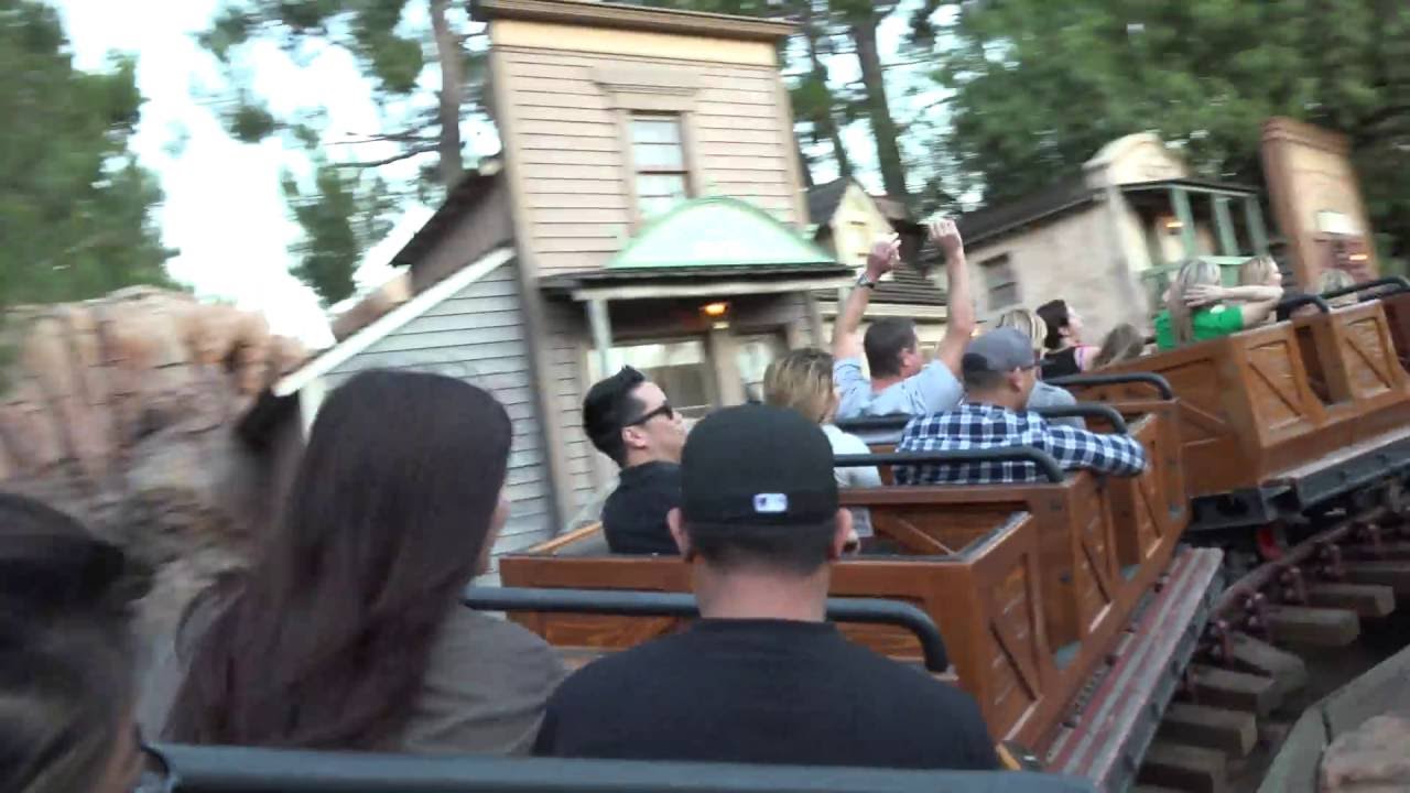 4K Big Thunder Mountain Railroad Ride with New Dynamite Room ...