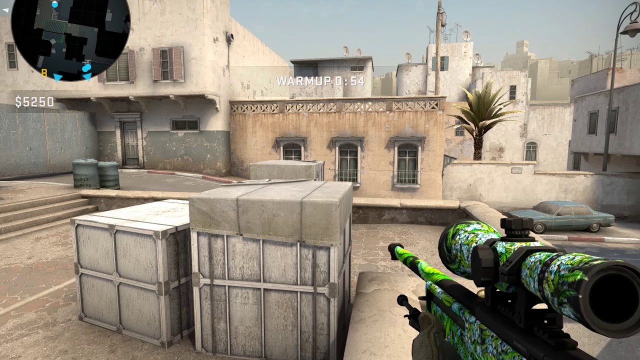 This AWP has eyes in the back of its head... - YouTube
