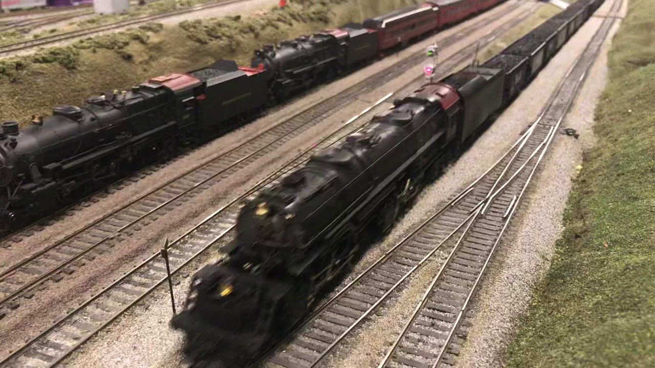 Youngstown model railroad club Ho Layout - YouTube
