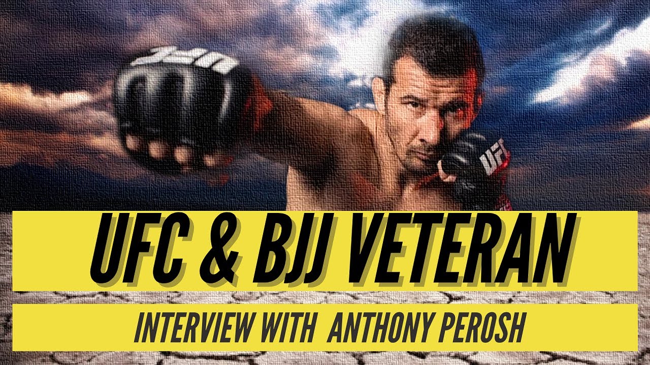 Anthony Perosh, UFC Fighter, BJJ competitor & coach, MMA, K1 & Martial ...