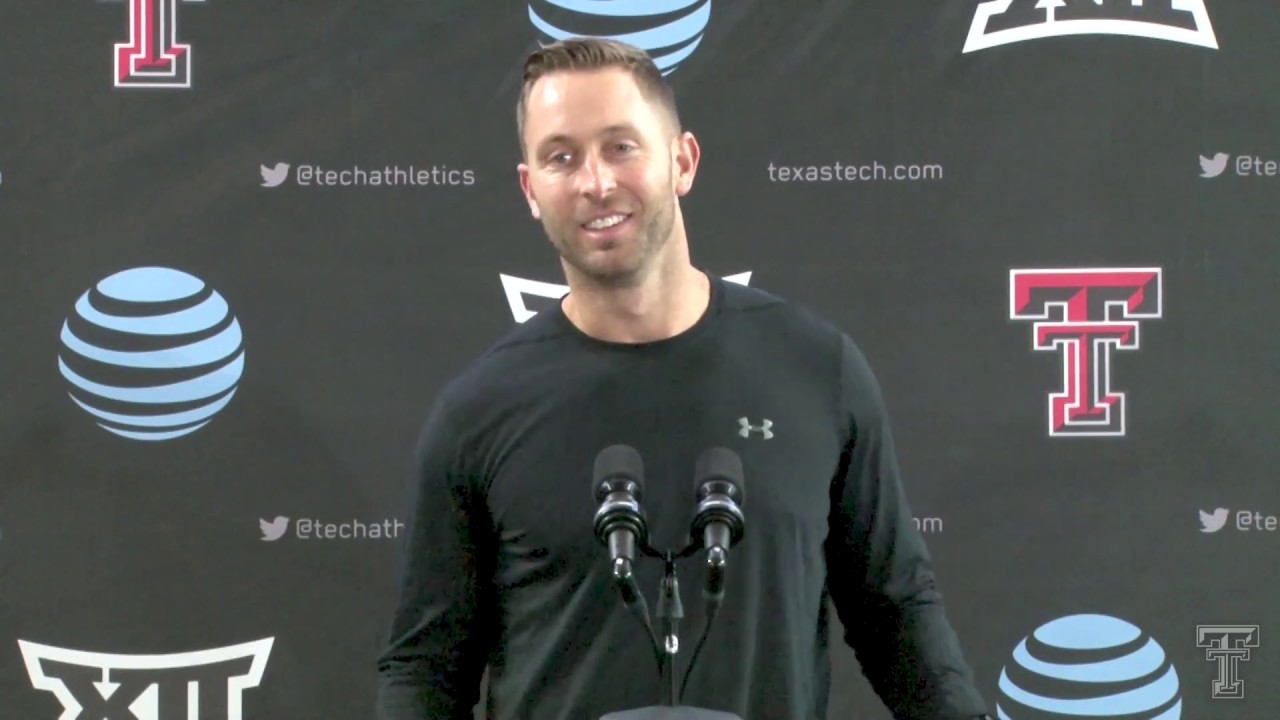 Texas Tech Football: Weekly Press Conference | Nov. 6, 2018 - YouTube