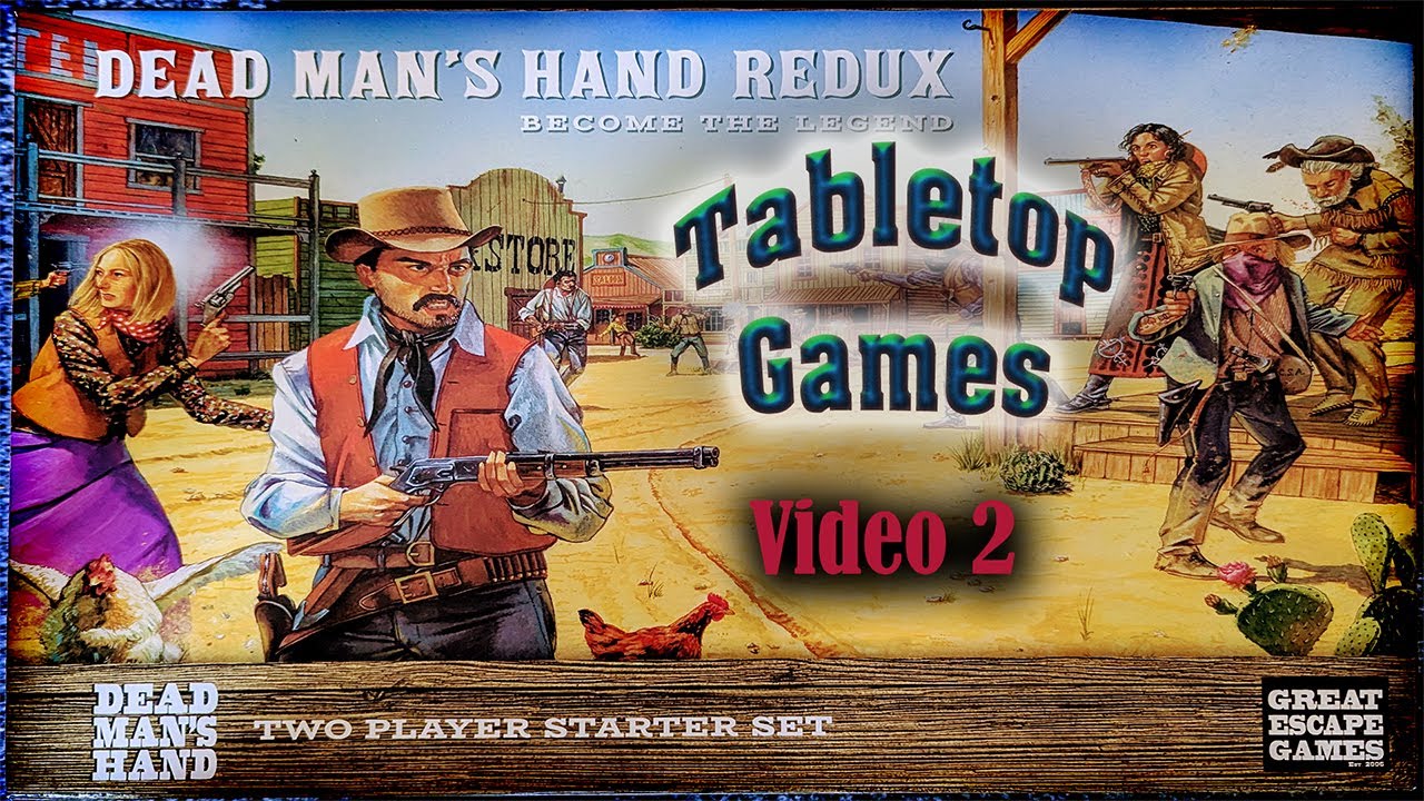 Dead Man's Hand Redux Painted Figures - YouTube