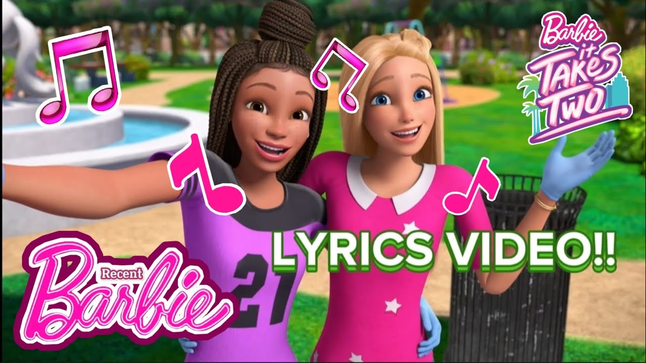 "Step By Step" OFFICIAL LYRICS VIDEO!! 🌎🌺 | Barbie™ It Takes Two ...