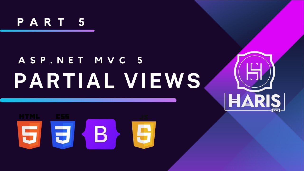 Creating and Integrating Partial Views in ASP.NET MVC - YouTube