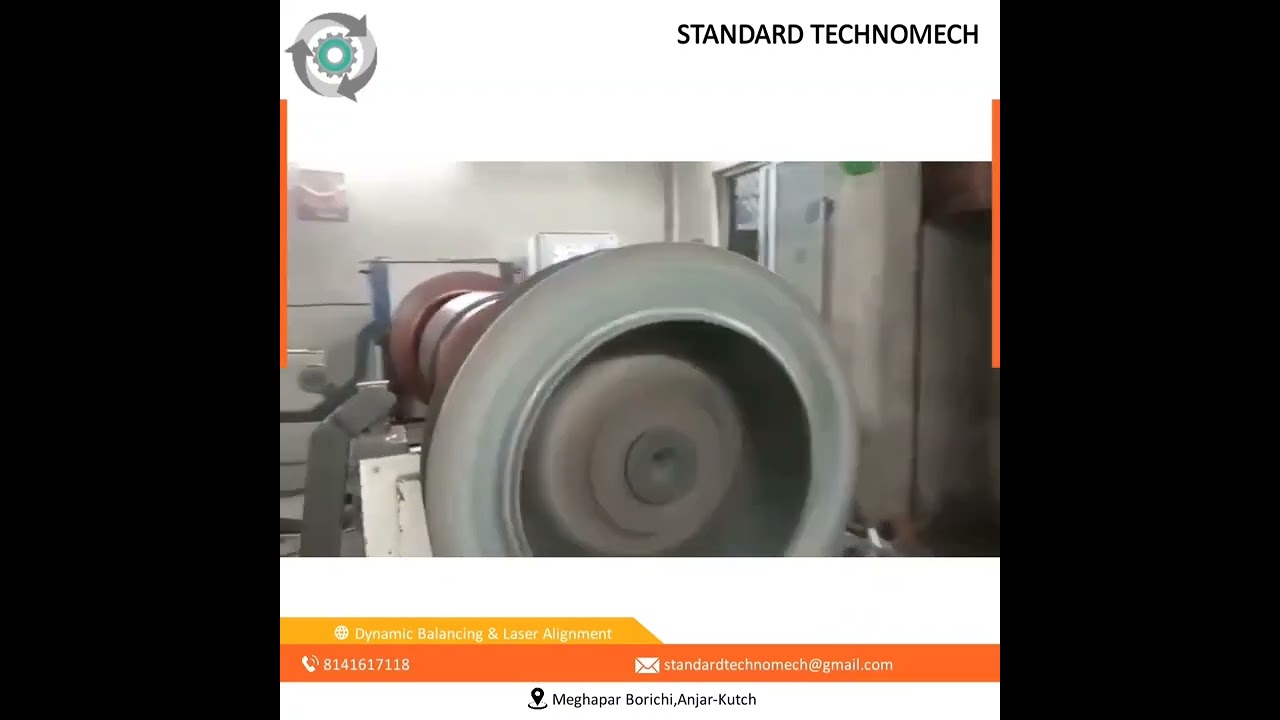 Electrical Rotor Dynamic Balancing on Abro Horizontal Dynamic Balancing ...