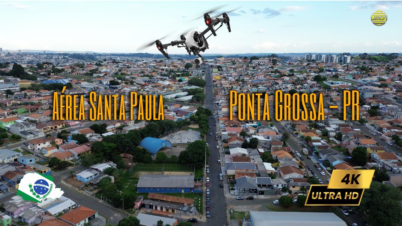 Aérea Santa Paula Ponta Grossa - PR - YouTube